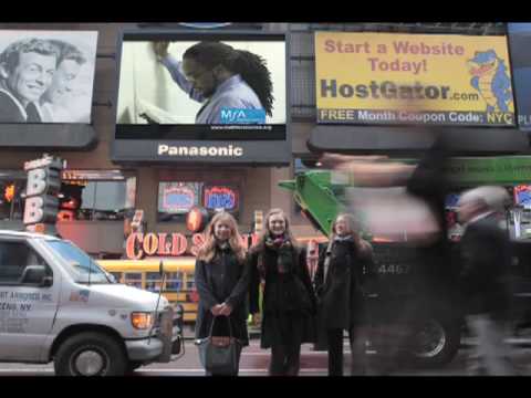 MƒA Team in Times Square