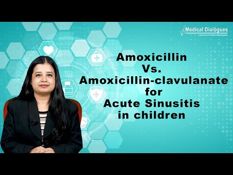 Amoxicillin Vs Amoxicillin clavulanate for treating acute sinusitis in children