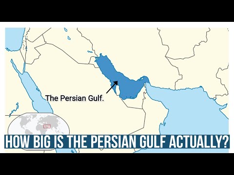 Persian Gulf - How Big Is The Persian Gulf Actually?