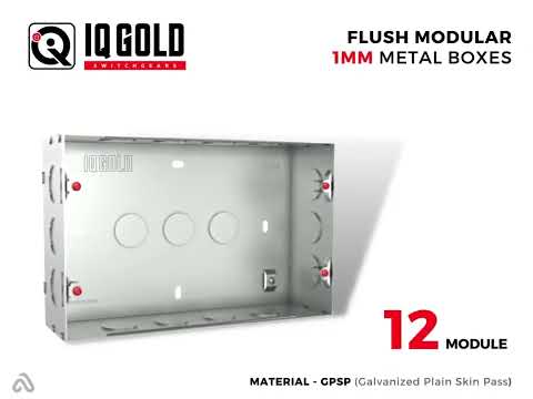 Concealed Metal Boxes - Hidden Metal Electrical Boxes Latest Price ...