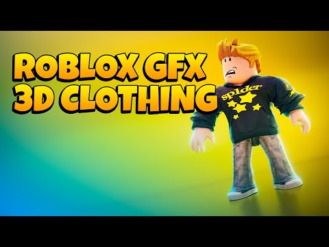 HOW TO MAKE A ROBLOX GFX WITH (ROBLOX 3D CLOTHING) BLENDER | ROBLOX GFX TUTORIAL