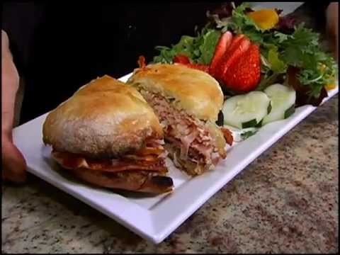 Fresh Brick Oven Muffaletta Sandwich | Lisa Hemenway | Santa Rosa Restaurants