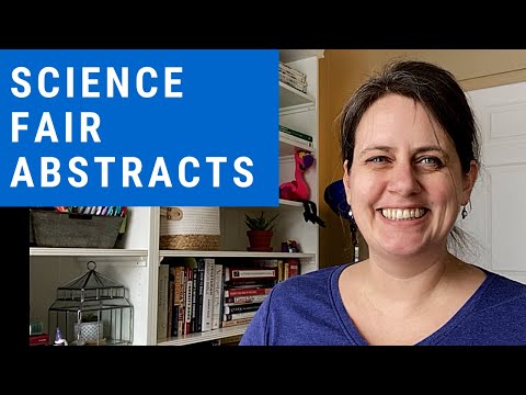 Write your Science Fair Abstract | Science Fair Friday