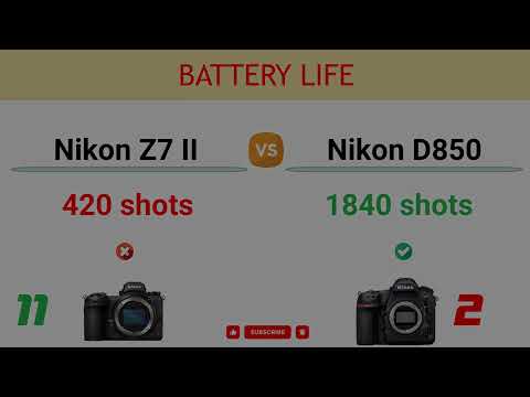 Nikon Z7 II vs Nikon D850 Comparison: 11 Reasons to buy Z7 Mark II and 10 Reasons to buy D850