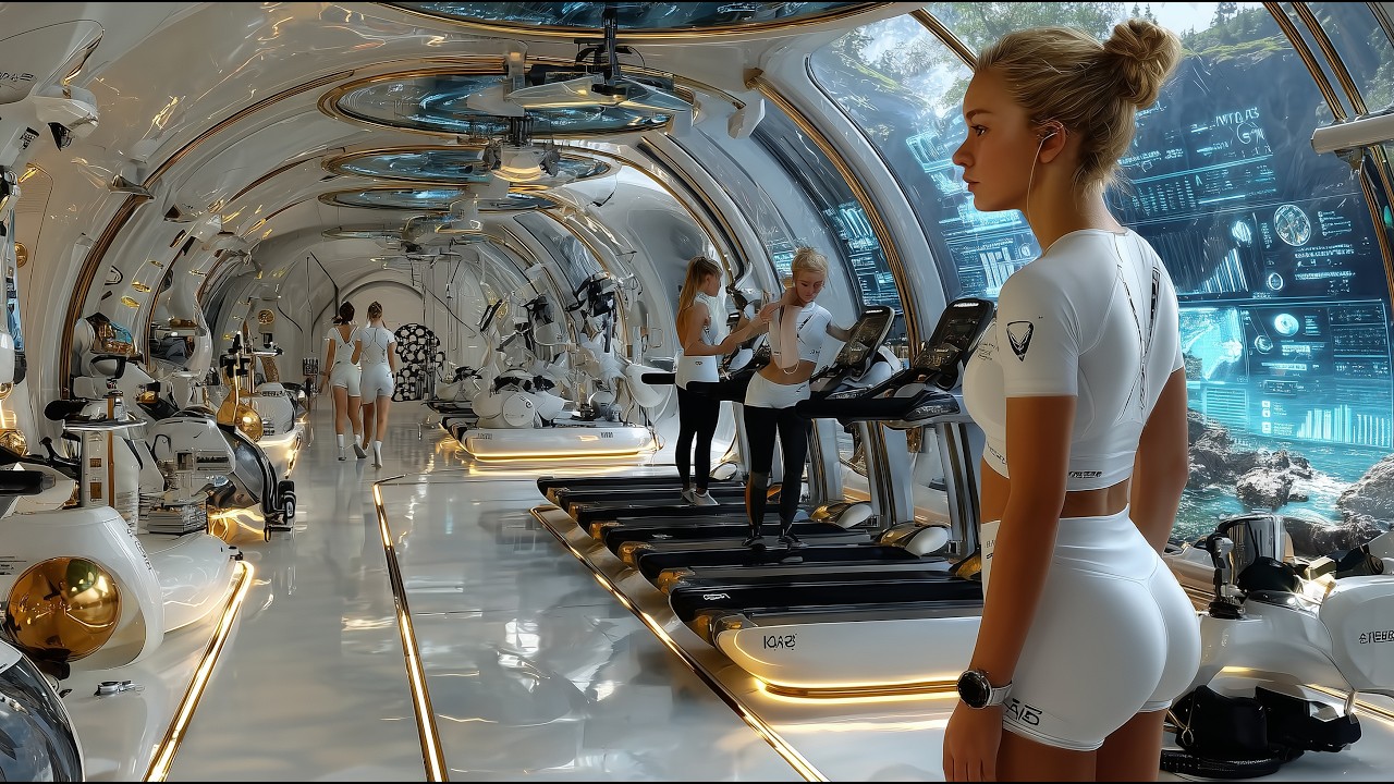 The Future City 2050 🌆 AI Technology, Smart Life & Luxury World (4K Cinematic)