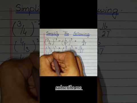 simplify the following #viralvideo #youtubeshorts #shortvideo #shorts #easymathsolution #easy#maths