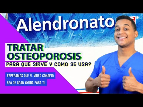 ALENDRONATE what is it for, Dose and How to take it 💊 TREAT OSTEOPOROSIS