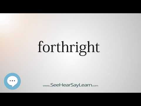 forthright 5,000 SAT Test Words and Definitions Series 🔊