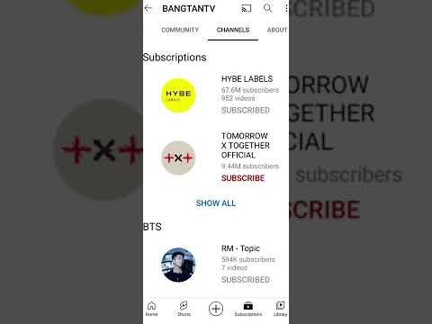 Now BTS have their personal YouTube Topics