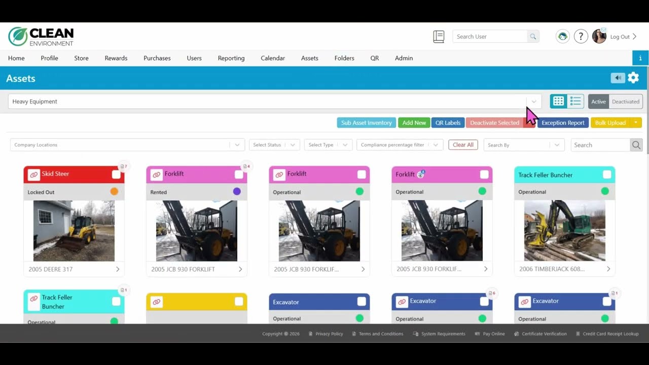 Bulk Upload and Modify Assets