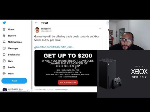 xbox series x for only $300 with gamestop trade in deal