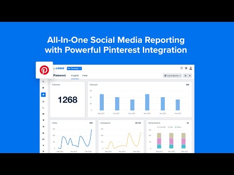 All-in-One Social Media Reporting With Powerful Pinterest Integration