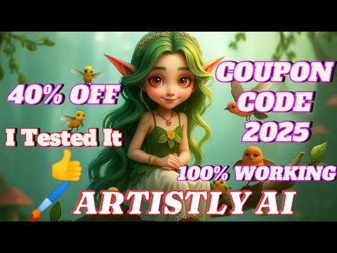 Artistly AI Coupon Code 2025 ✅ 40% OFF | I Tested It & Saved $59 Instantly!