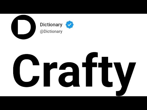 Crafty Meaning In English
