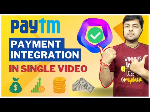 🔥Receive Payment on Website | Simplest way of Integration Paytm Payment Integration in Hindi