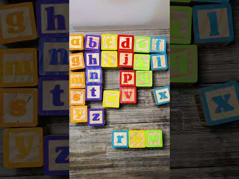 Alphabet Blocks | 3️⃣ Letter Words starts with R