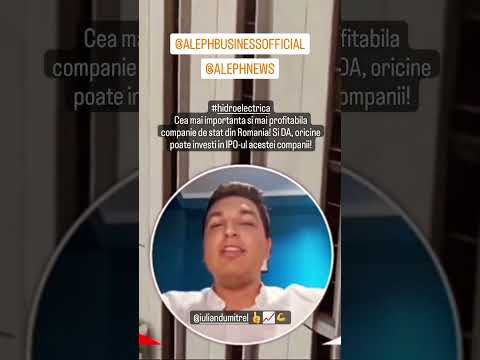 #hidroelectrica Cea mai importanta/profitabila companie de stat din Romania!