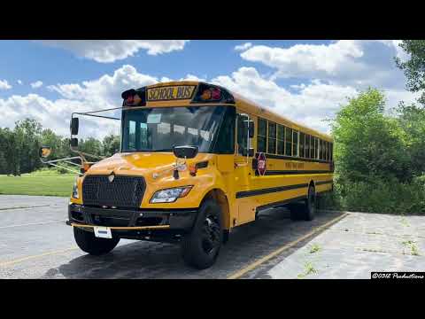 A Tour of Several BRAND NEW 2025 IC CE School Buses (Next Generation)