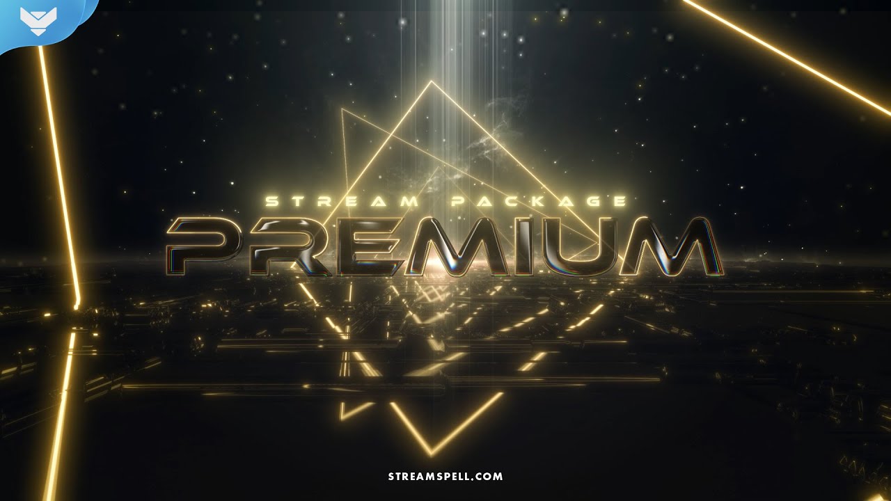 Premium Stream Overlay Package by StreamSpell