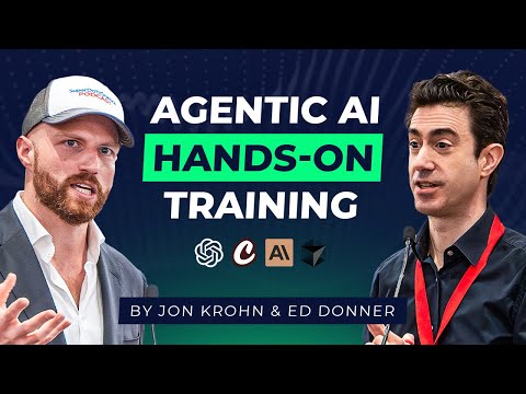 Agentic AI Hands-On in Python: MCP, CrewAI and OpenAI Agents SDK (by Jon Krohn and Ed Donner)