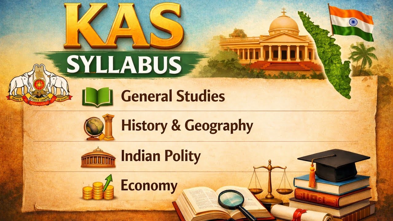 KAS Exam Syllabus 2026 🔥 | Prelims + Mains + Interview | Full Roadmap #syllabus, #kas,
