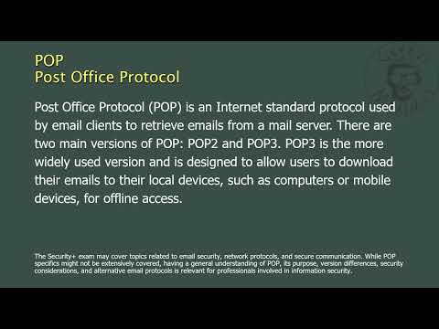 POP - Post Office Protocol