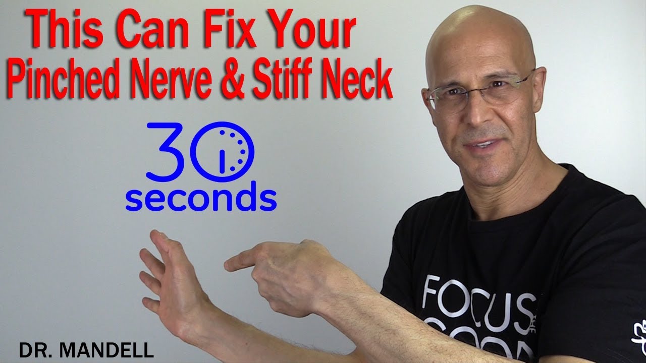 Fix PInched Nerve & Stiff Neck Extending Your Wrist - Dr Alan Mandell, DC