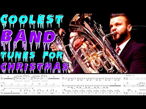 THIS IS WHY EVERYONE SHOULD PLAY BRASS INSTRUMENT IN BAND!!! COOLEST WINTER TUNES!!!