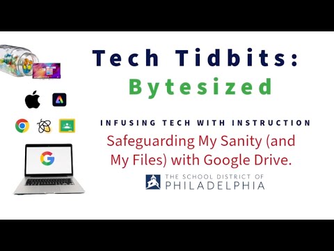 Tech Tidbits: Safeguarding My Sanity (and My Files) with Google Drive.