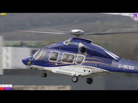 🔴4K ABERDEEN AIRPORT LIVE 🔴 First 4K livestream from ABZ |24.03.2023| #aviation #livestream #live
