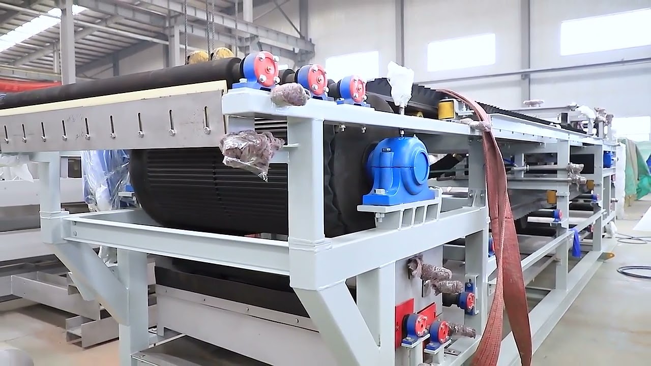 Horizontal Vacuum Belt Filter For Solid-Liquid Separation