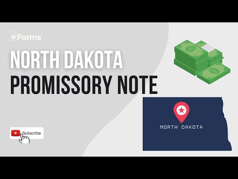North Dakota Promissory Note - Interest Rates - Signing Requirements - EXPLAINED