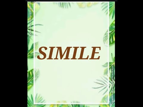 Simile | Grammar in hands#figures of speech|English grammar in Tamil