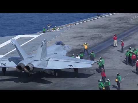 USS John C. Stennis Flight Operations in the Indian Ocean
