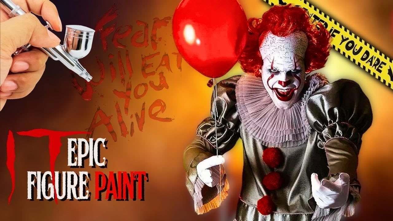 I Painted a 3D Printed PENNYWISE for Halloween — and It’s Terrifying 🎈💀