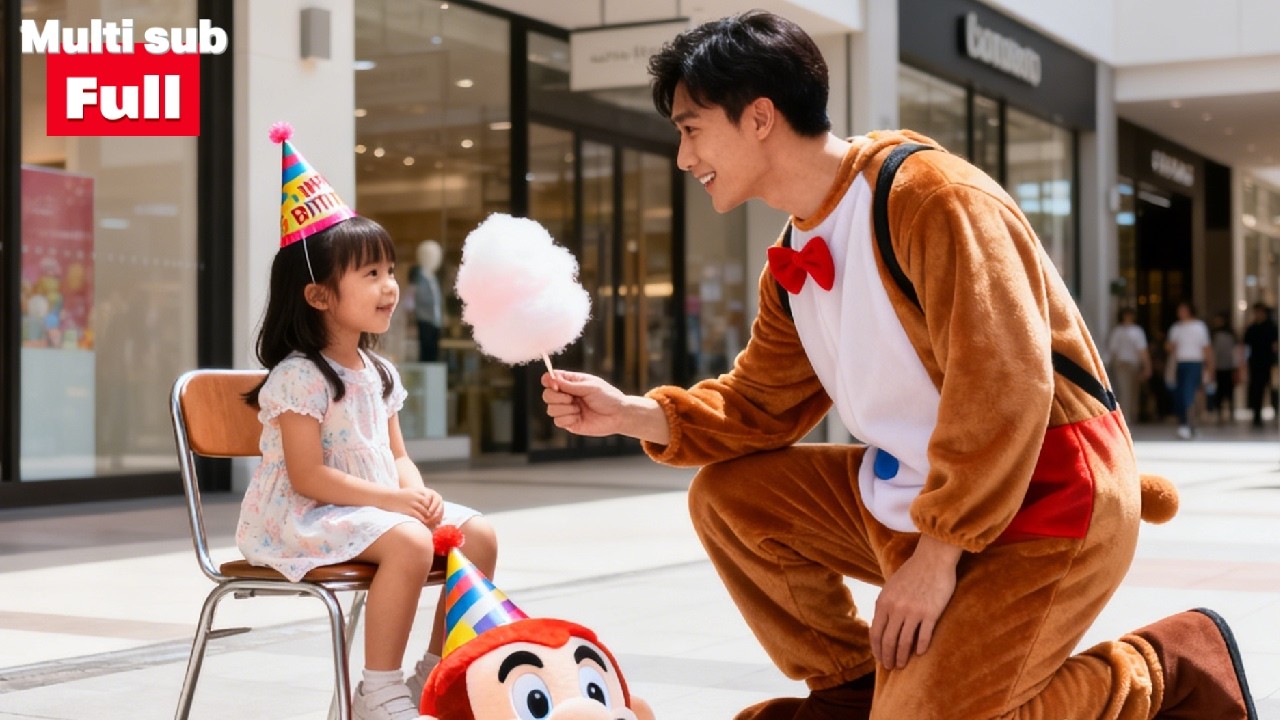 Father and daughter work in mascot suits to pay debts, but Mom gives all to her lover’s son!