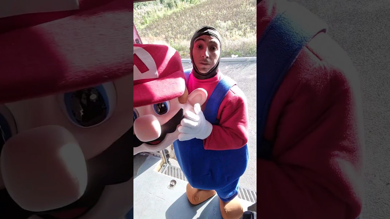 How To Put On Super Mario Mascot Costume n#supermario