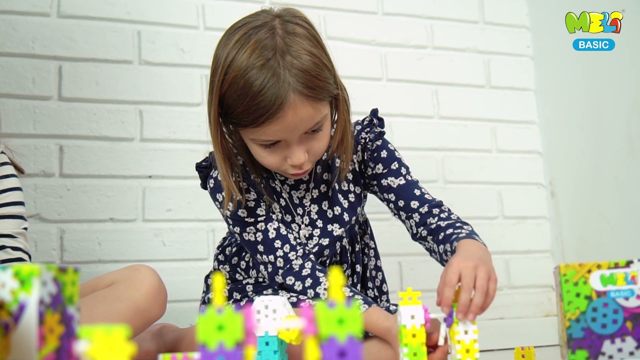 Meli Basic Constructor Set Pink