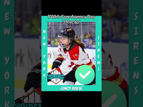 Comparing my free agent predictions to the actual results pt.3! #PWHL #WomensHockey #FreeAgency