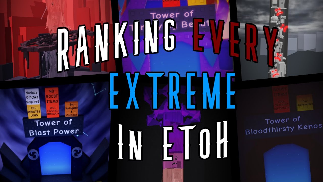 Ranking EVERY Extreme Tower in EToH!