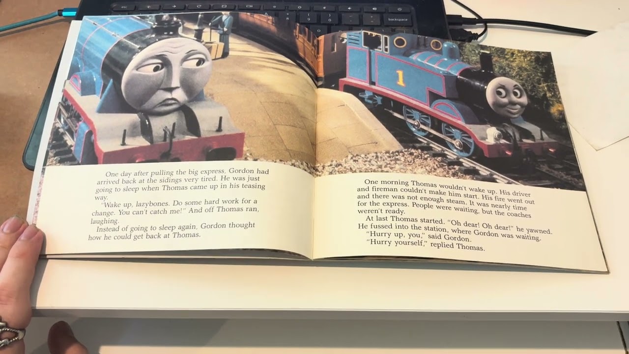 Thomas & Friends Thomas Gets Tricked cd book 1/4