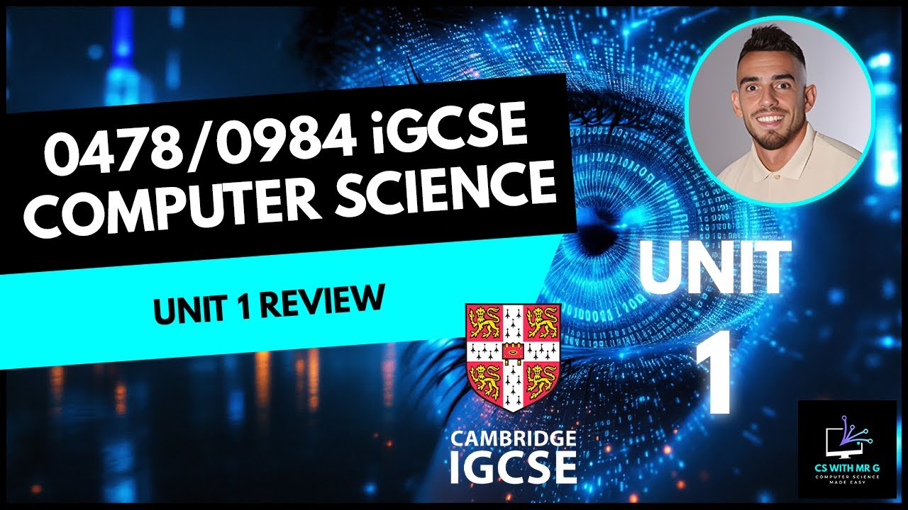 0478/0984 iGCSE Computer Science - Unit 1 Revision: Exam-Style Questions/Topical Past Paper