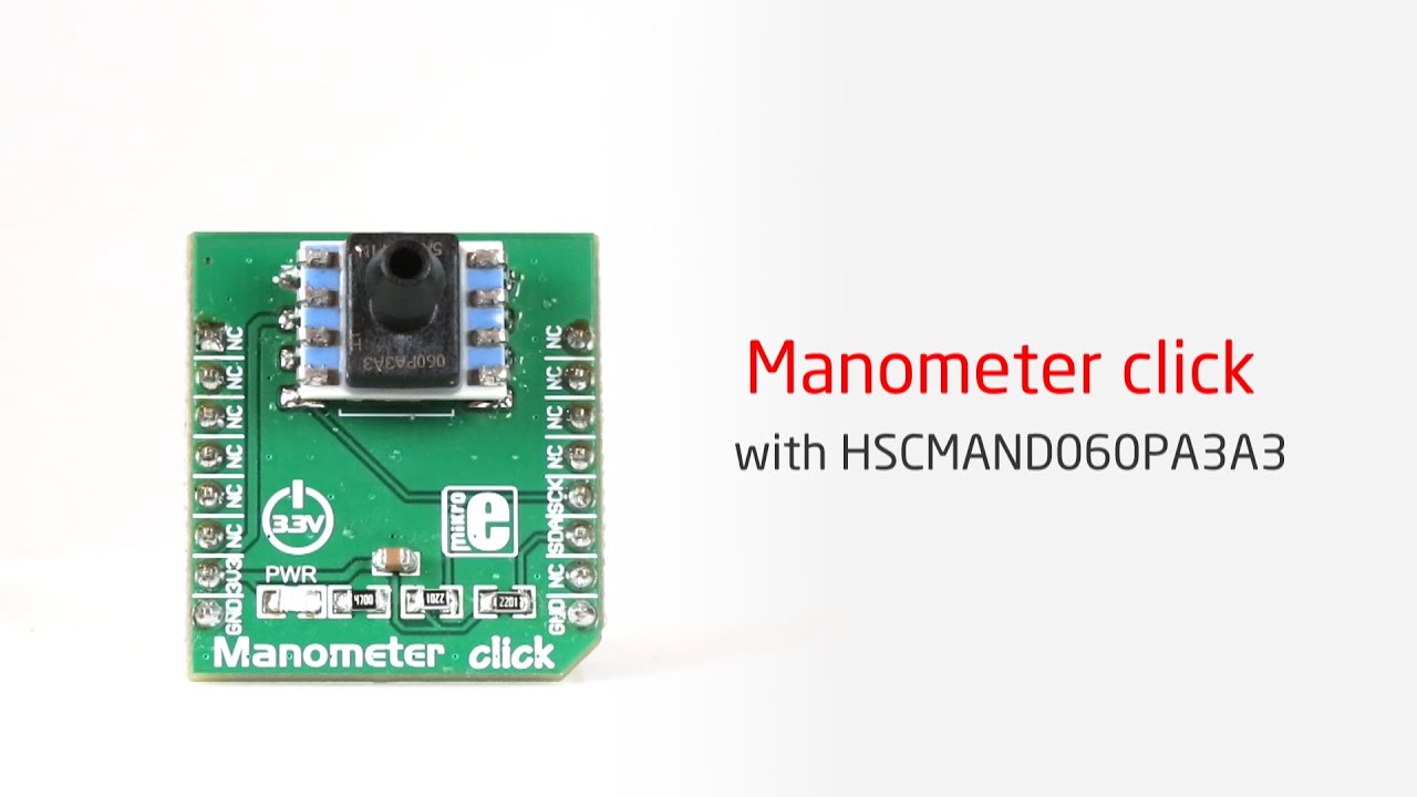 Manometer click - Example