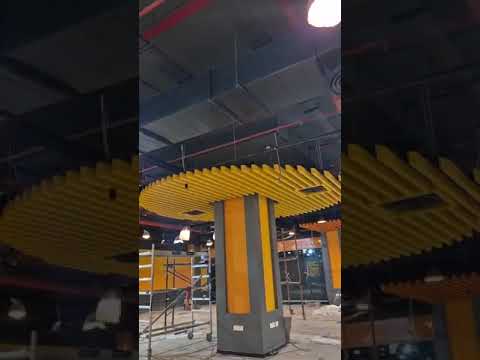 Baffle Ceiling - Cubeinfra UPVC Fins Service Provider from Navi Mumbai