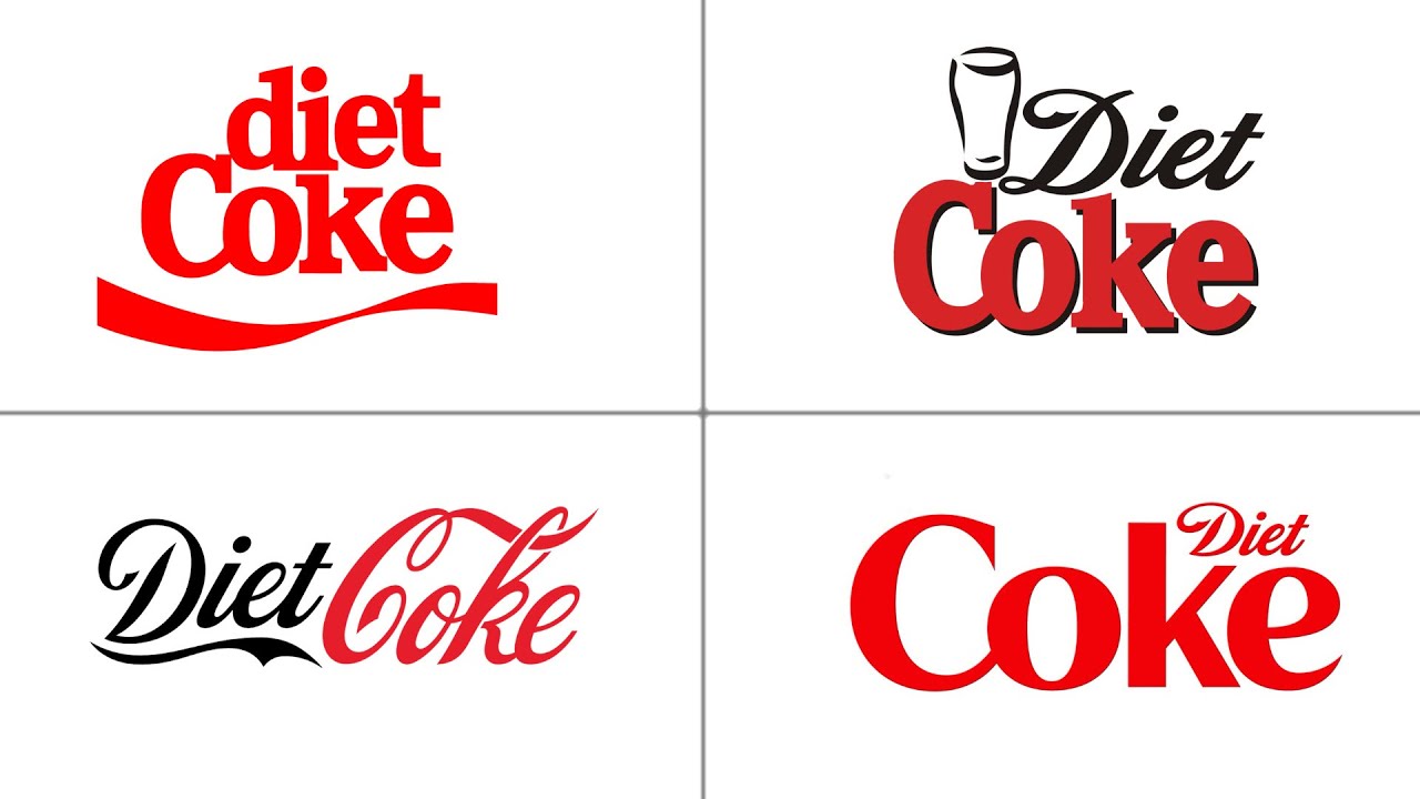 Diet Coke Logo History 