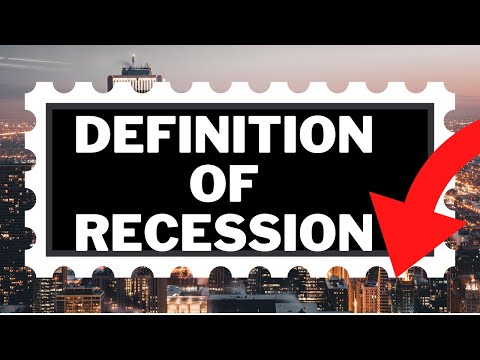 DEFINITION OF RECESSION | WHAT IS RECESSION