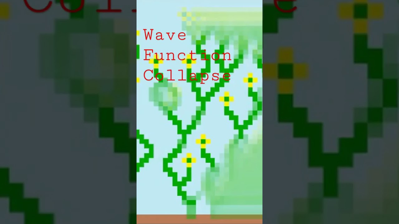 Wave Function Collapse #gamedev #programming #pixelart