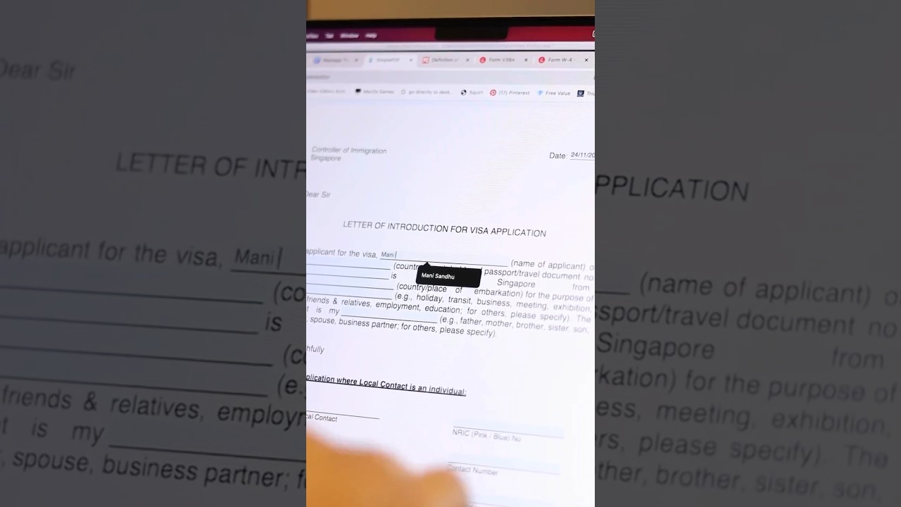 PDF Form Kaise Bhare? | How to Fill a PDF Form for free #pdfeditor