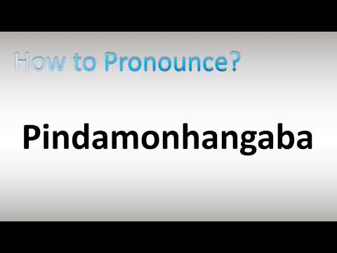 How to Pronounce Pindamonhangaba
