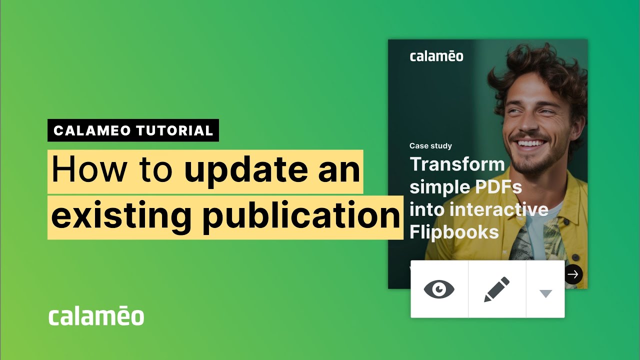 How to Update an Existing Publication | Calaméo Tutorial